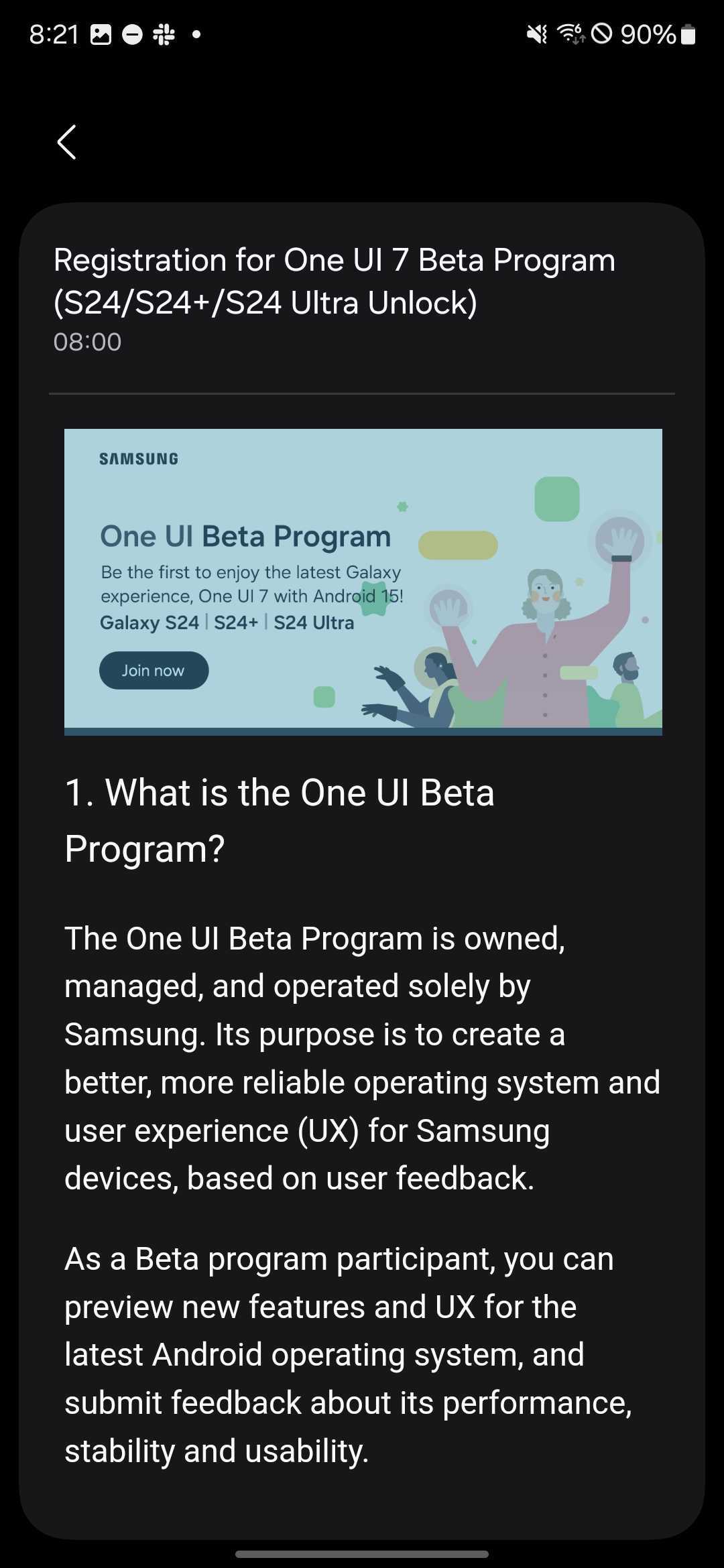 How to install One UI 7 beta on Samsung Galaxy devices