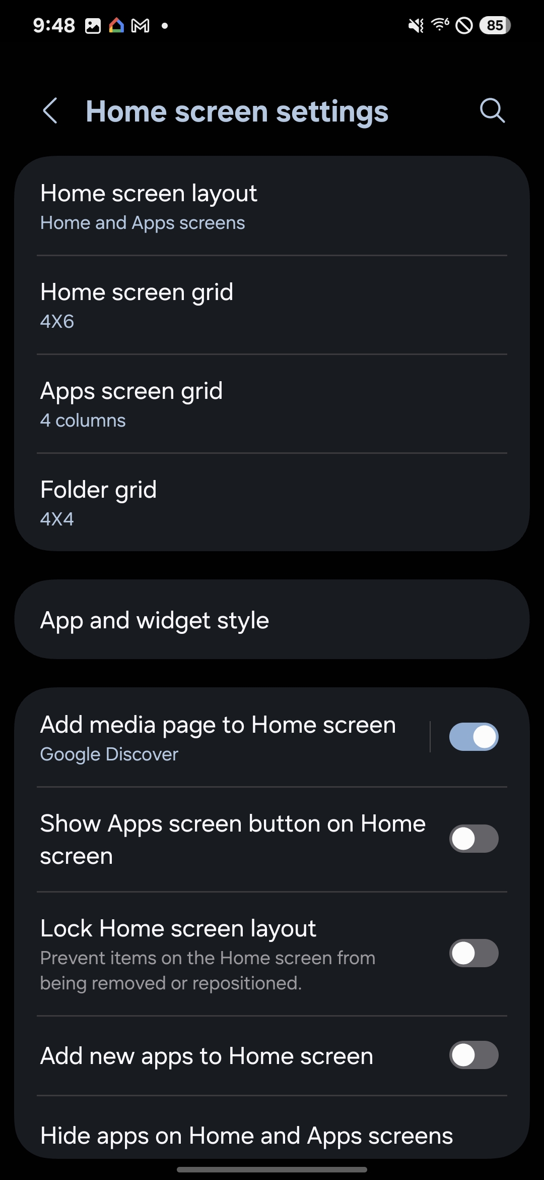Samsung is finally using a vertical app drawer on Galaxy phones