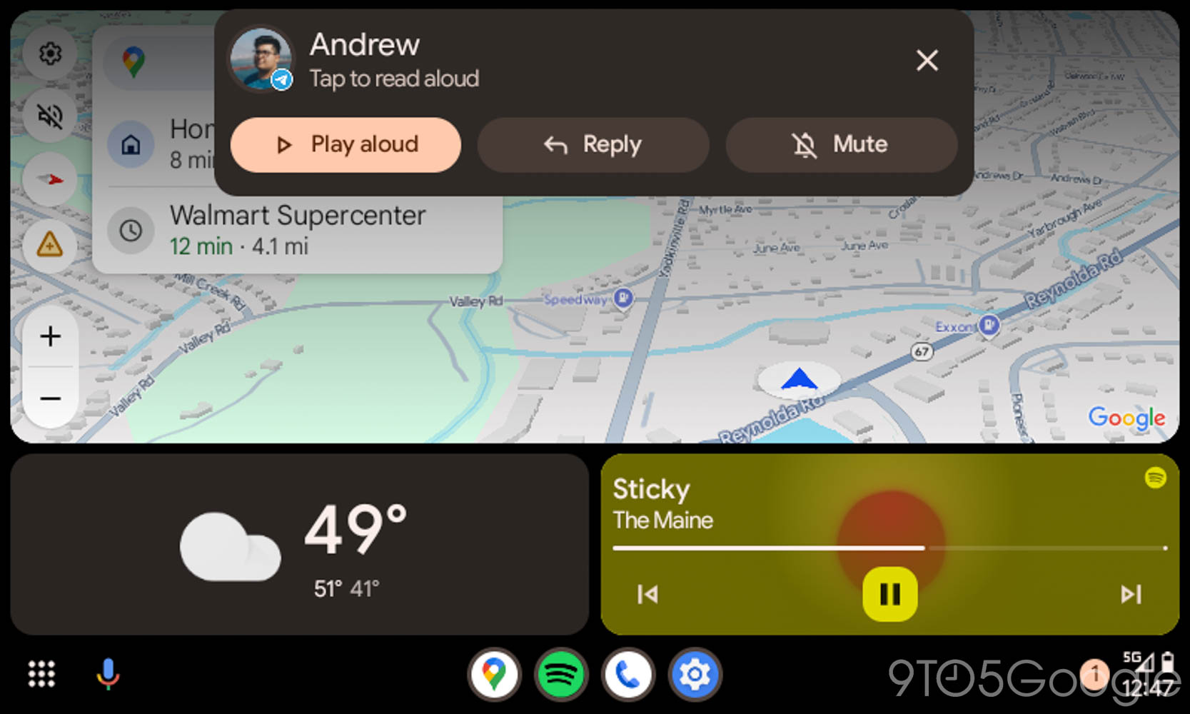 Android Auto 13.4 update brings a splash of Material You colors
