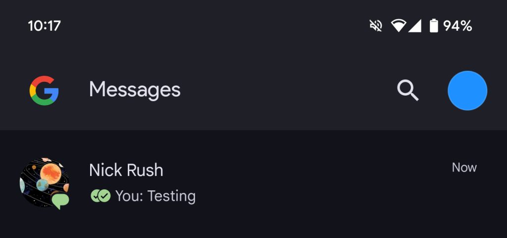 Google Messages starts rolling out latest text field redesign