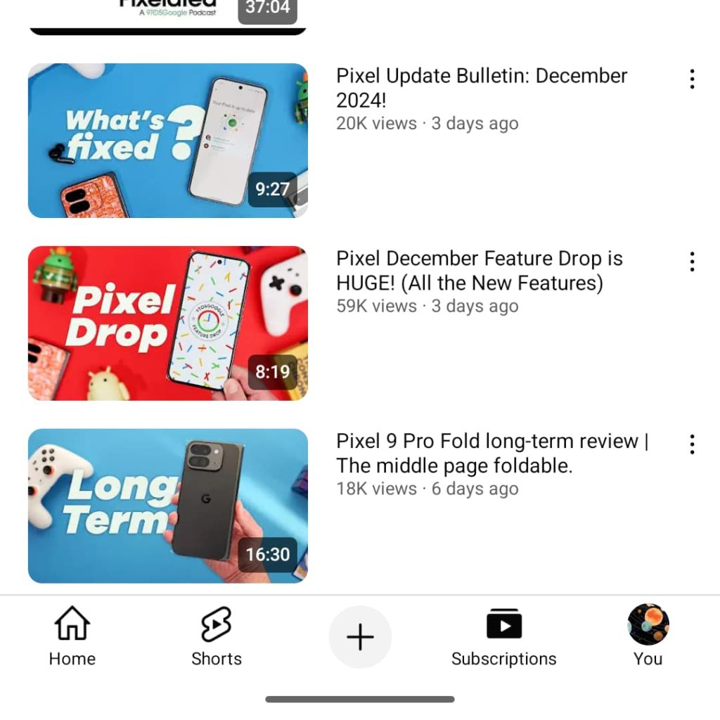YouTube app rolling out translucent bottom bar on Android, iOS