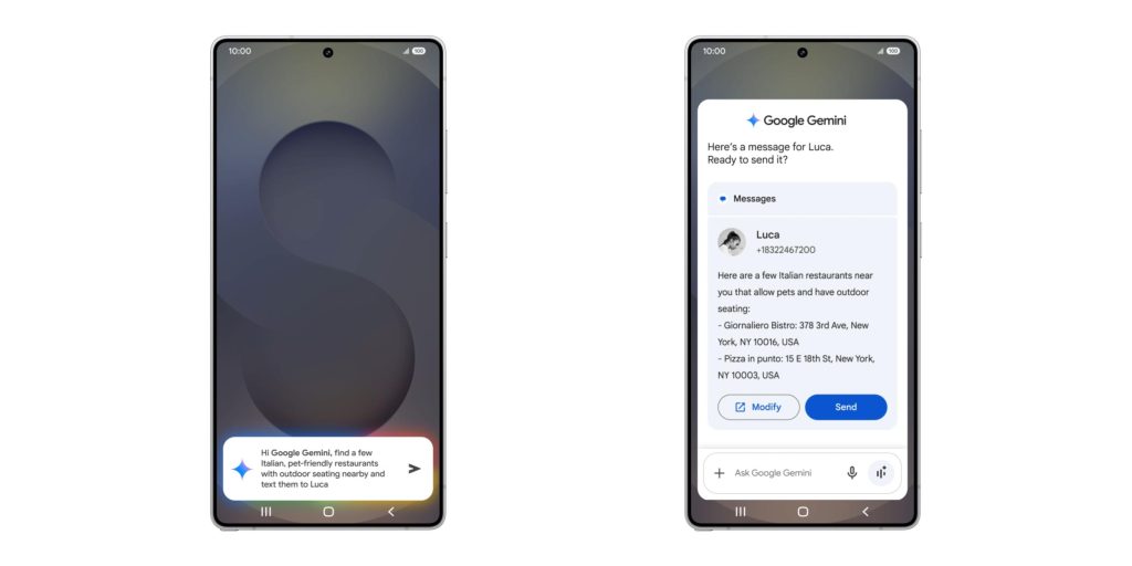 Galaxy S25 side button launches Gemini, Samsung app Extensions