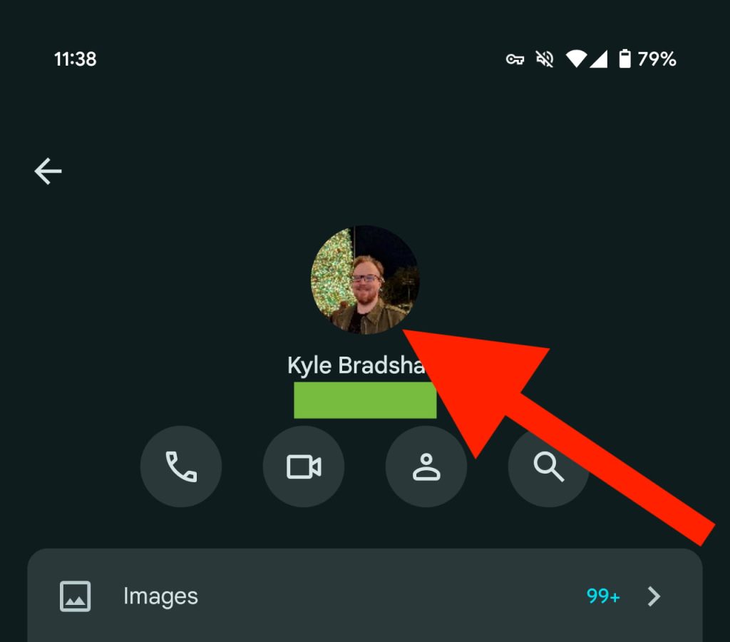 Google Messages brings back custom contact photos on Android