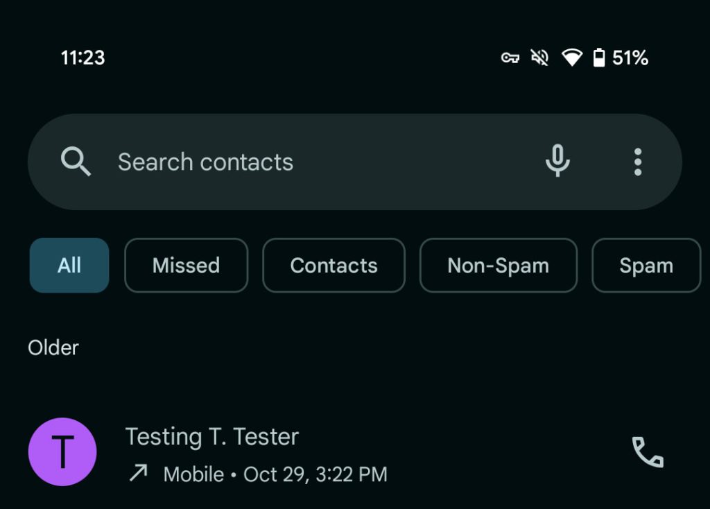 Phone by Google adding call history filters [U: Beta]