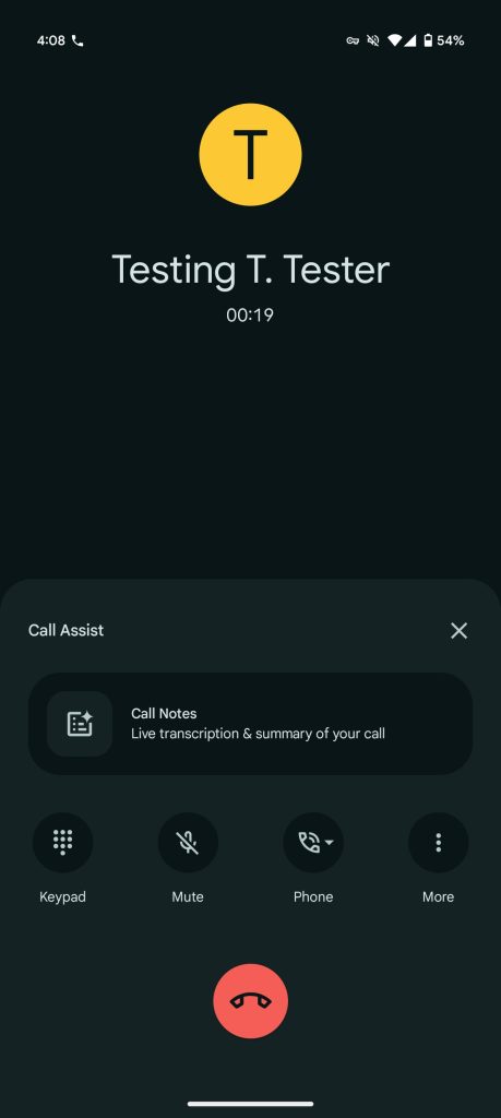 Pixel Phone app redesigns in-call UI with easier Call Notes access