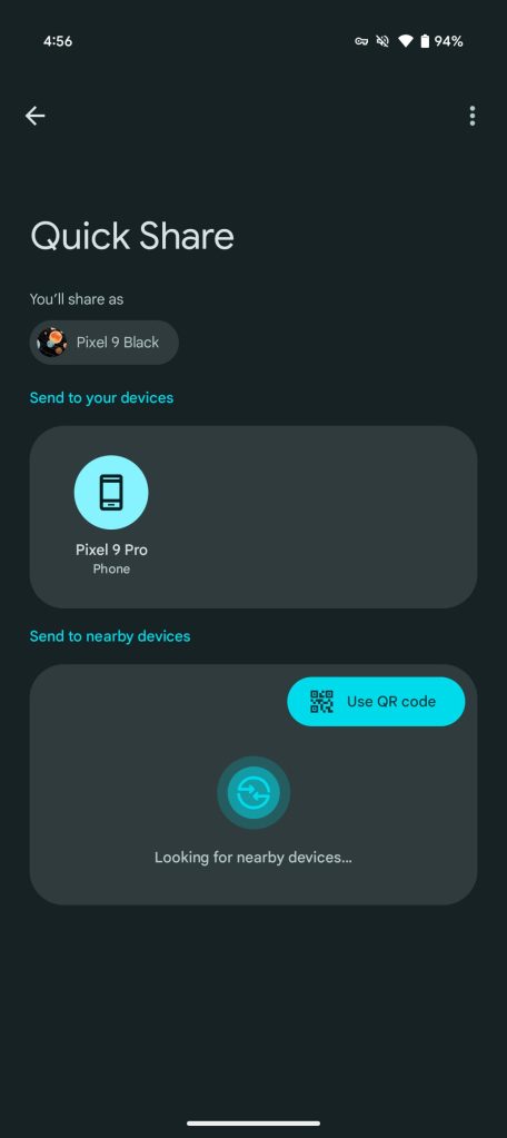 Google Quick Share widely rolling out QR code sharing on Android