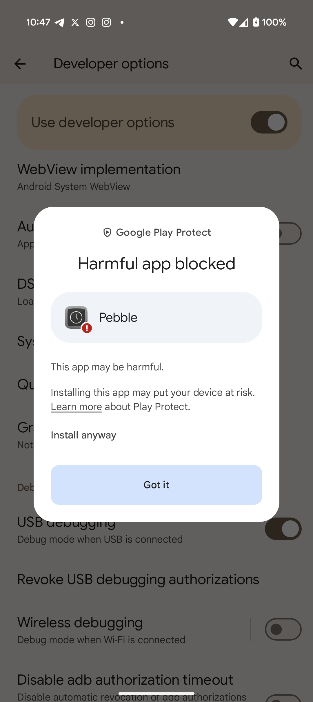 How to use a Pebble smartwatch with Android in 2025