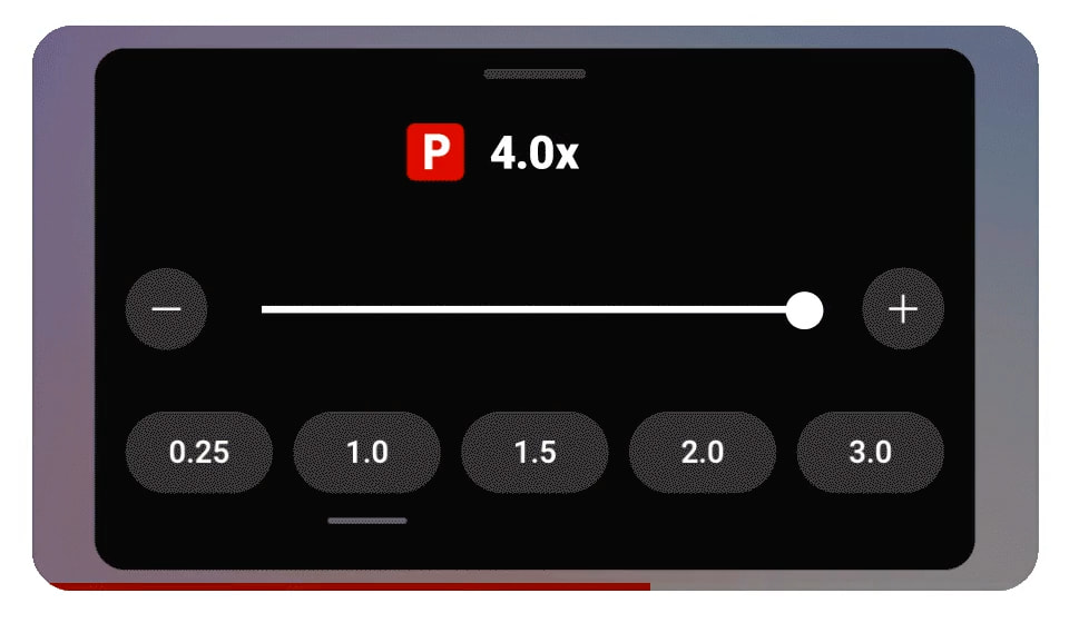 YouTube's experimental 4x playback speed now available