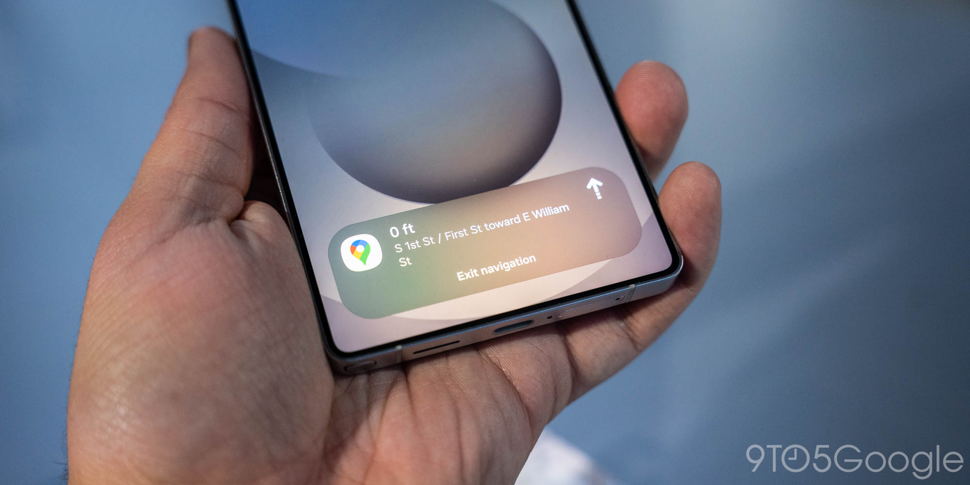 Google Maps adds Now Bar integration for Samsung's One UI 7