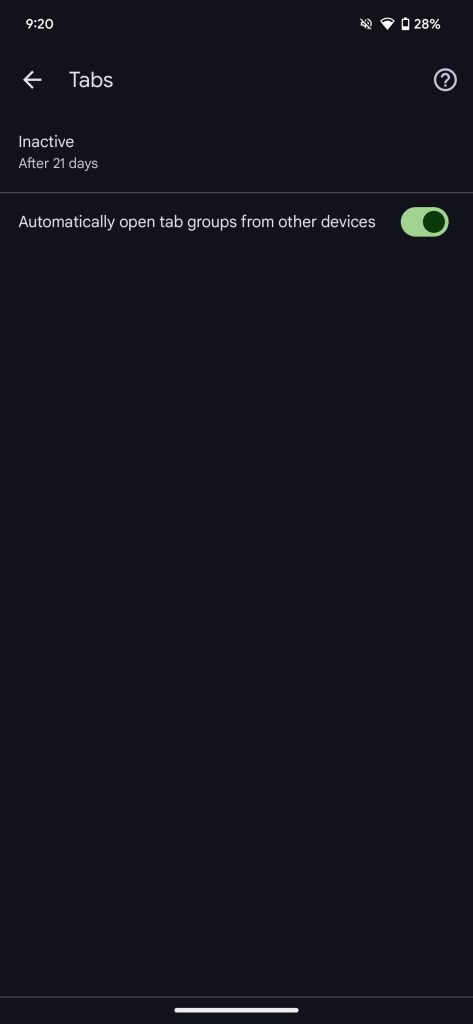 Google Chrome for Android rolling out tab search, Tab Group sync