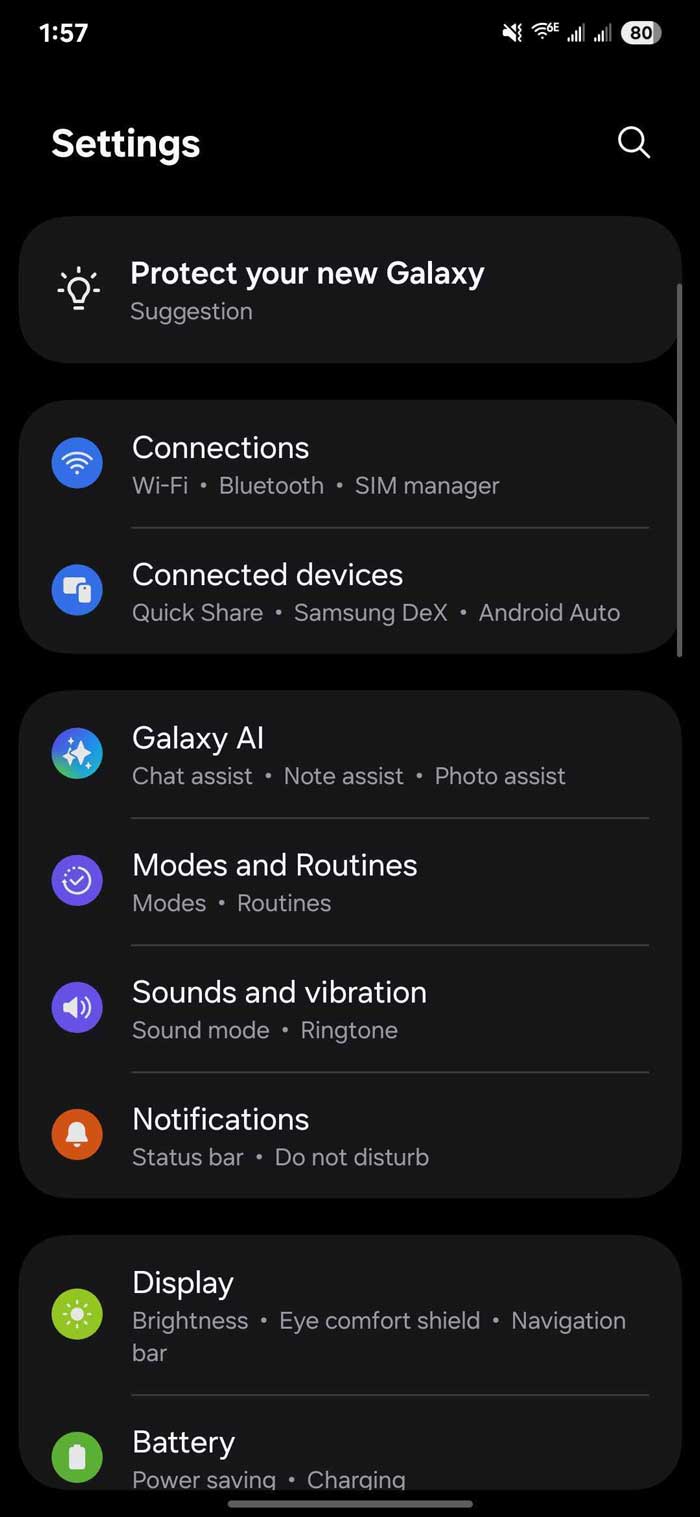 How to turn on Galaxy AI's on-device processing