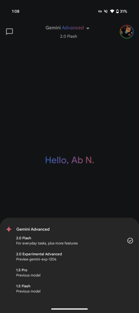 Gemini 2.0 Flash rolling out to Gemini app on Android, iOS