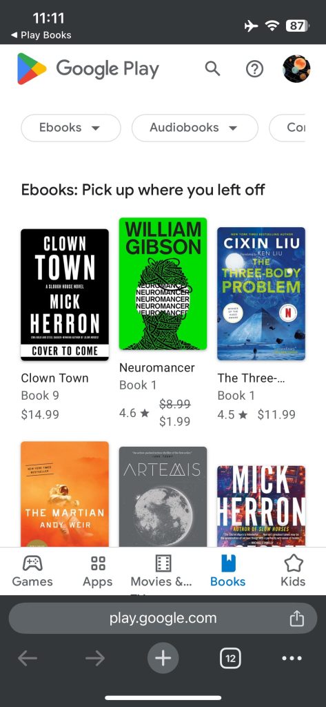 Google Play Books makes it ‘easier’ to buy ebooks on iOS
