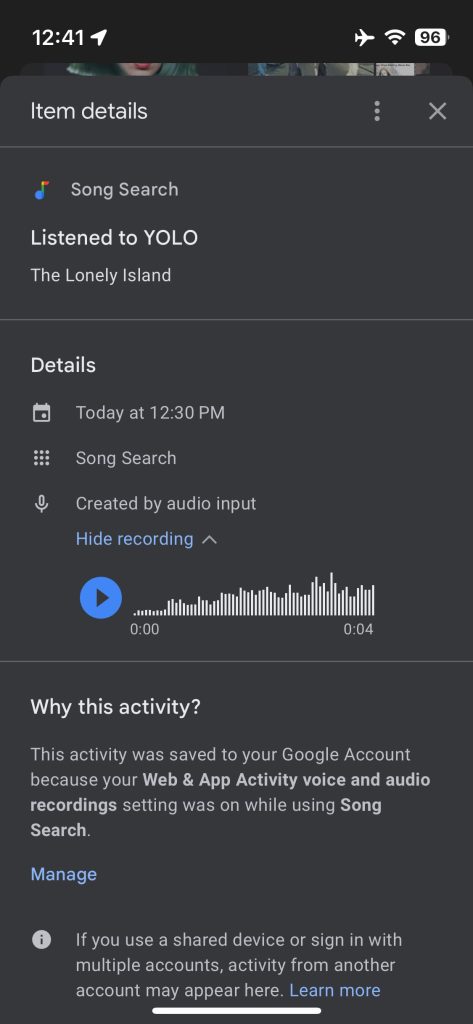 Google adds Song Search history: How to access on Android
