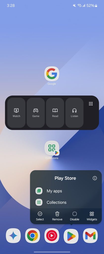 Google Play Store rolling out 'Collections' app shortcut [U]