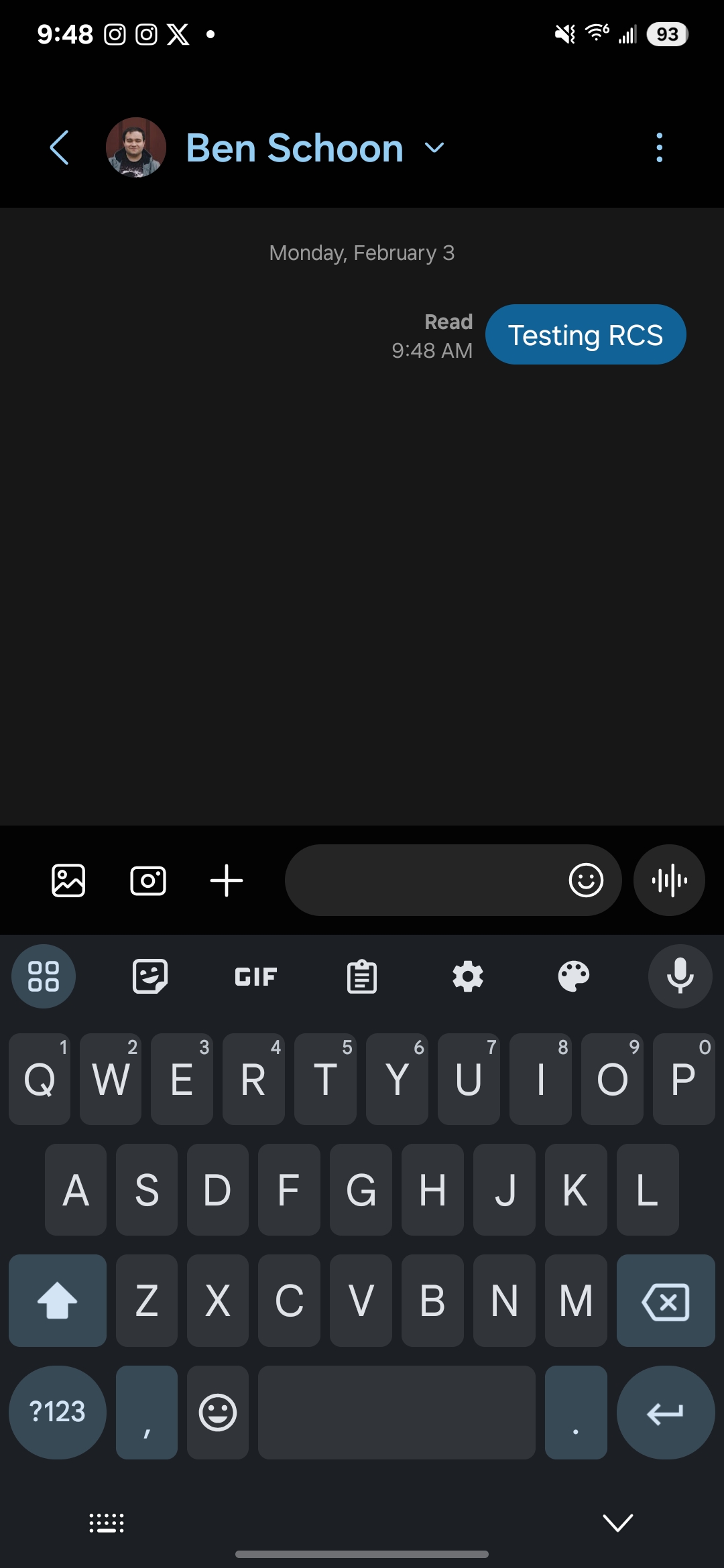 Samsung Messages supports RCS on Galaxy S25 despite switch