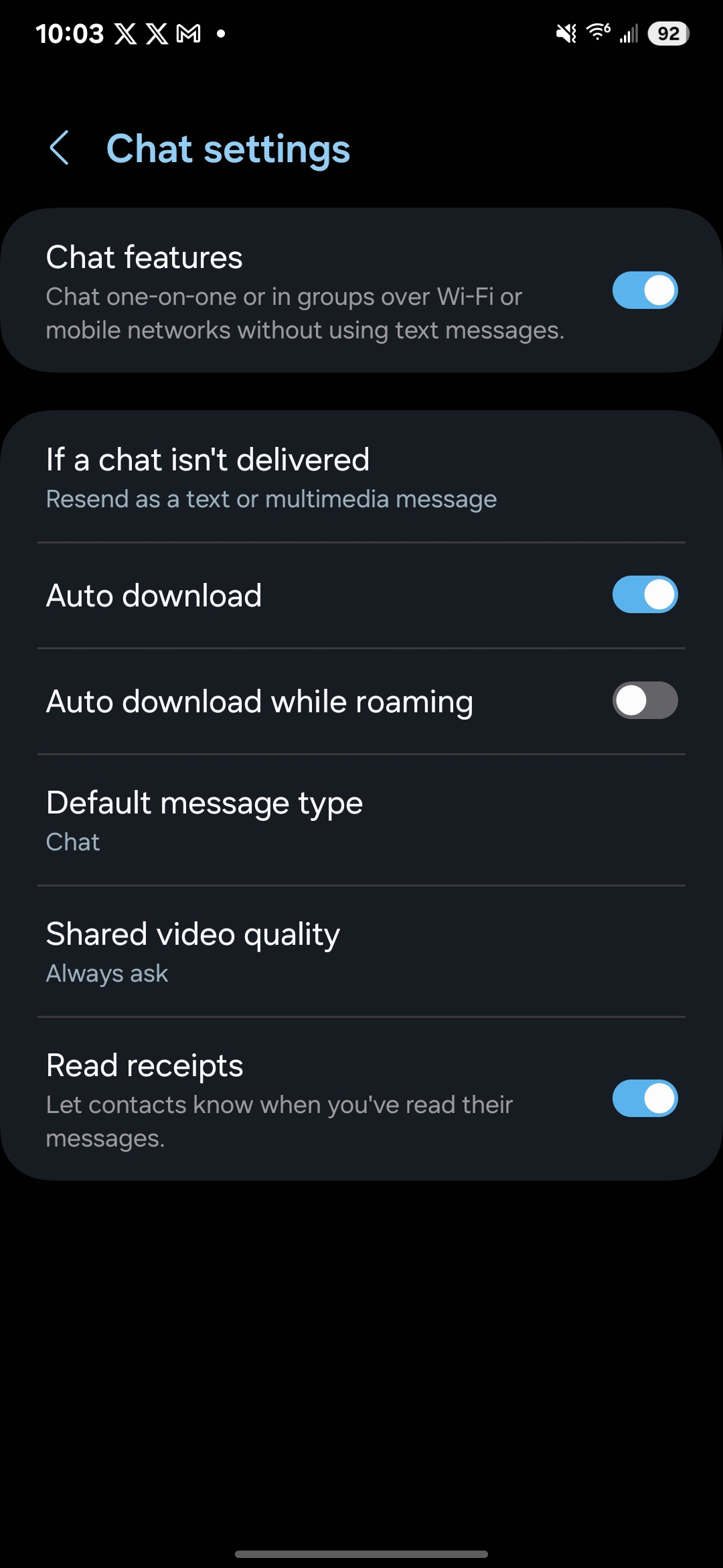 Samsung Messages supports RCS on Galaxy S25 despite switch