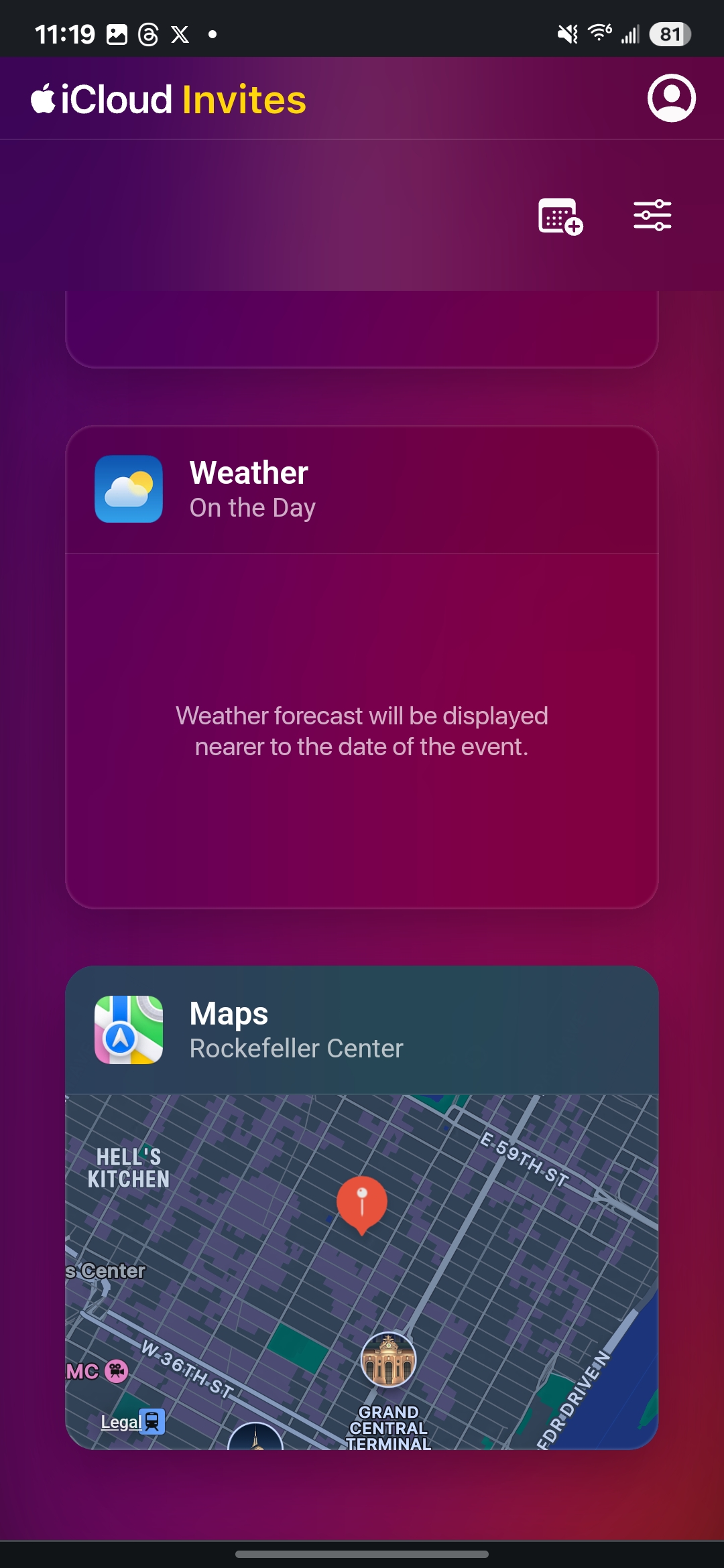 Here's how Apple Invites work on Android [Gallery]