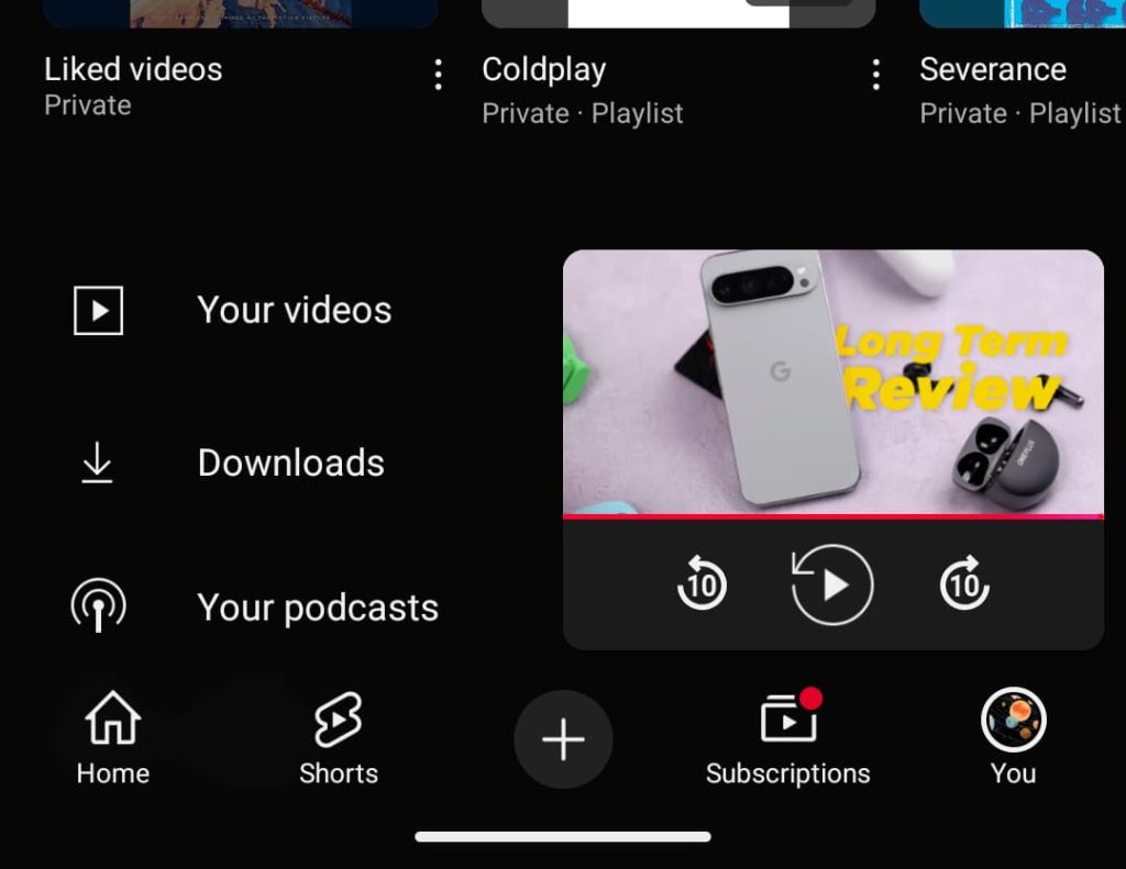 YouTube for Android fixes some miniplayer bugs