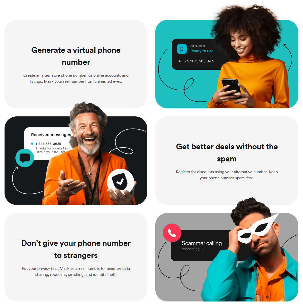 How to use an Alternative Number on your phone with Surfshark