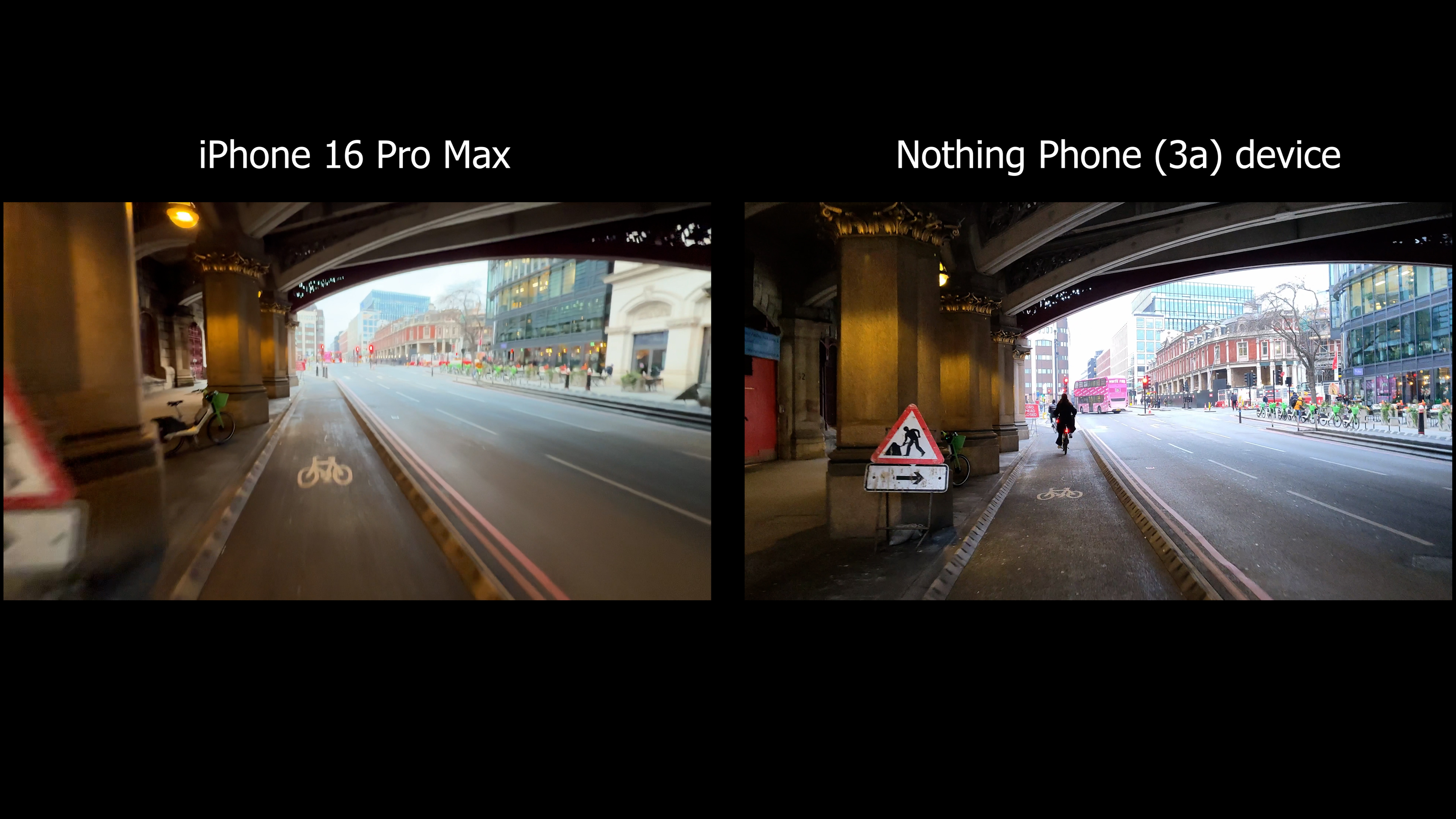 Nothing Phone (3a) vs iPhone camera comparison has a sly trick