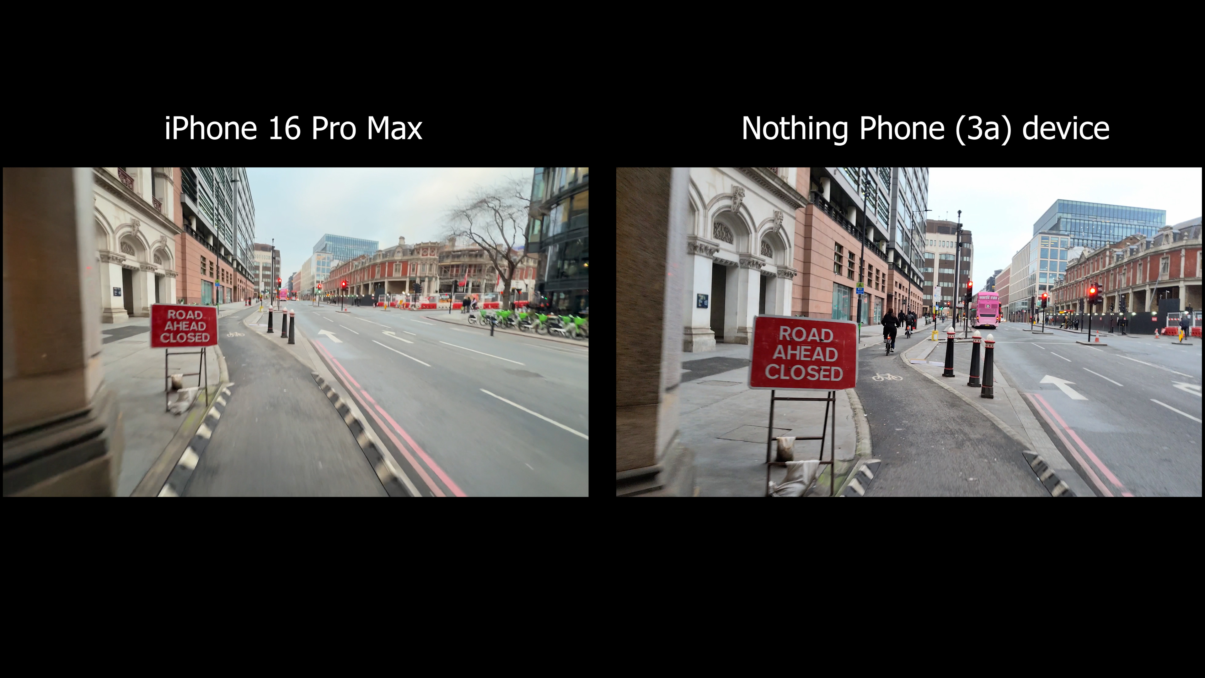 Nothing Phone (3a) vs iPhone camera comparison has a sly trick