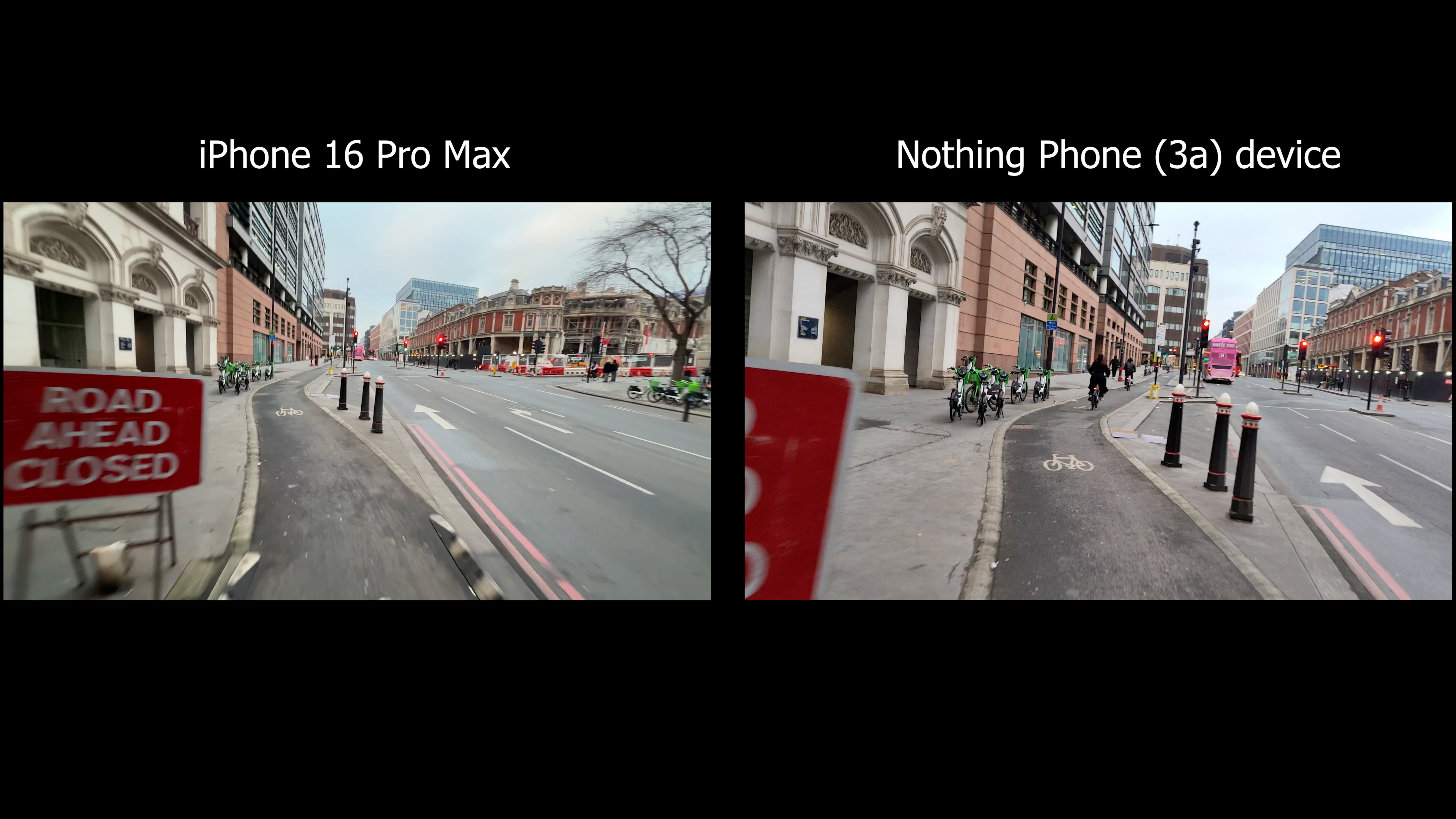Nothing Phone (3a) vs iPhone camera comparison has a sly trick