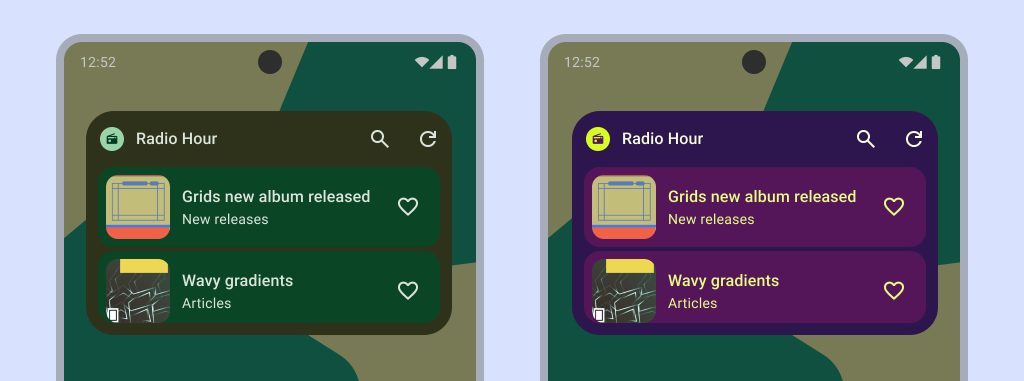 Google on what makes a high-quality Android widget