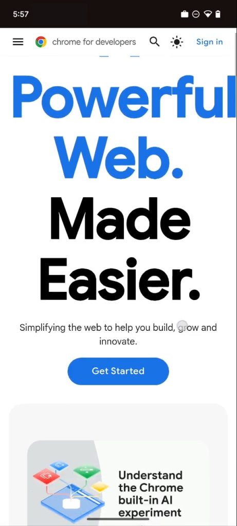 Chrome 135 for Android will start ‘going edge-to-edge’ [Gallery]