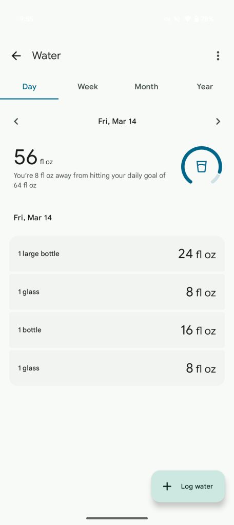 Fitbit app redesigns Water logging on Android, iOS [U]