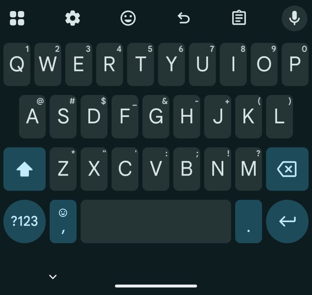 Gboard testing circle and pill-shaped keys on Android