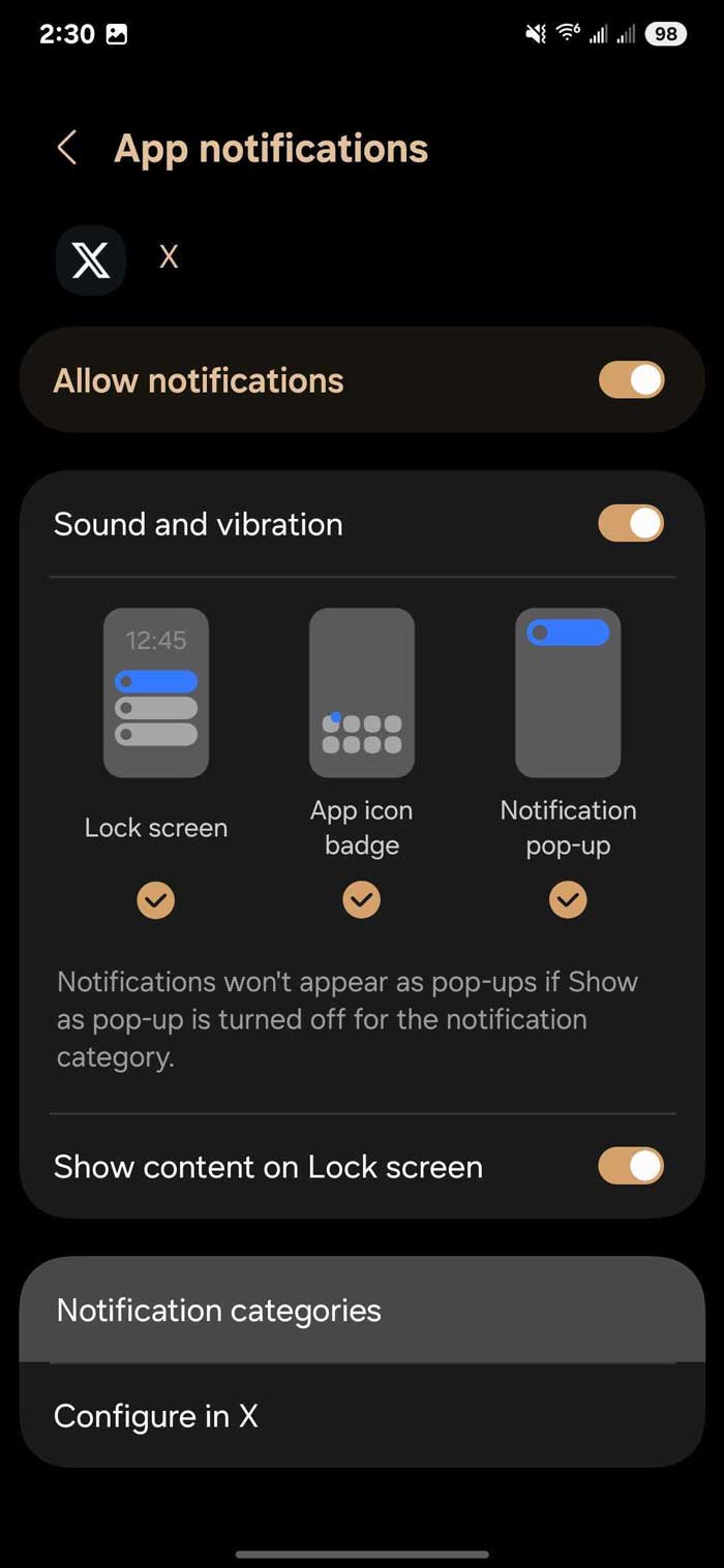 Make notifications better on your Galaxy S25 or One UI 7 phone