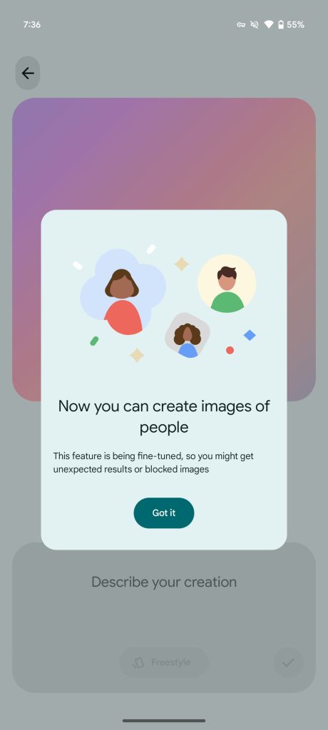 Pixel Studio 1.5 rolling out: People generation, faster stickers