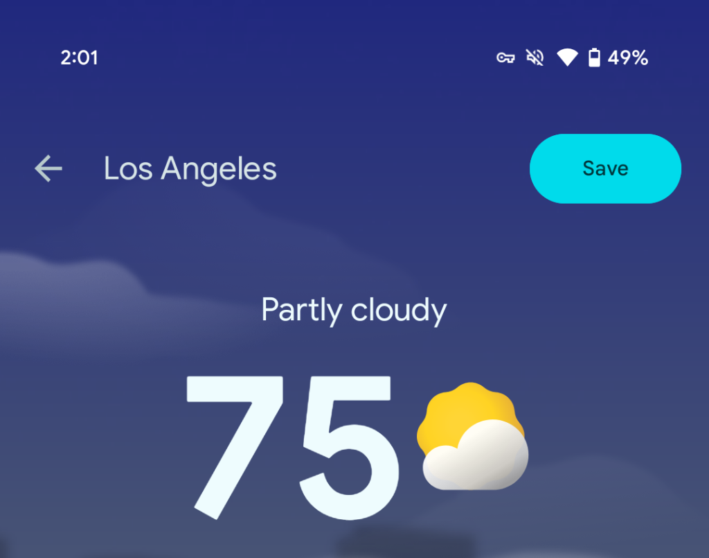 Pixel Weather widgets, At a Glance now use your ‘current’ location