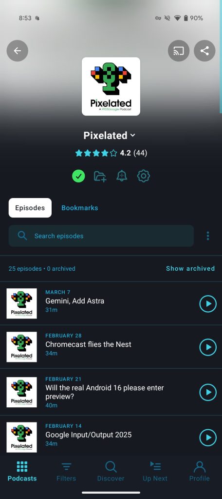Pocket Casts web, Mac, and Windows apps are now free to access