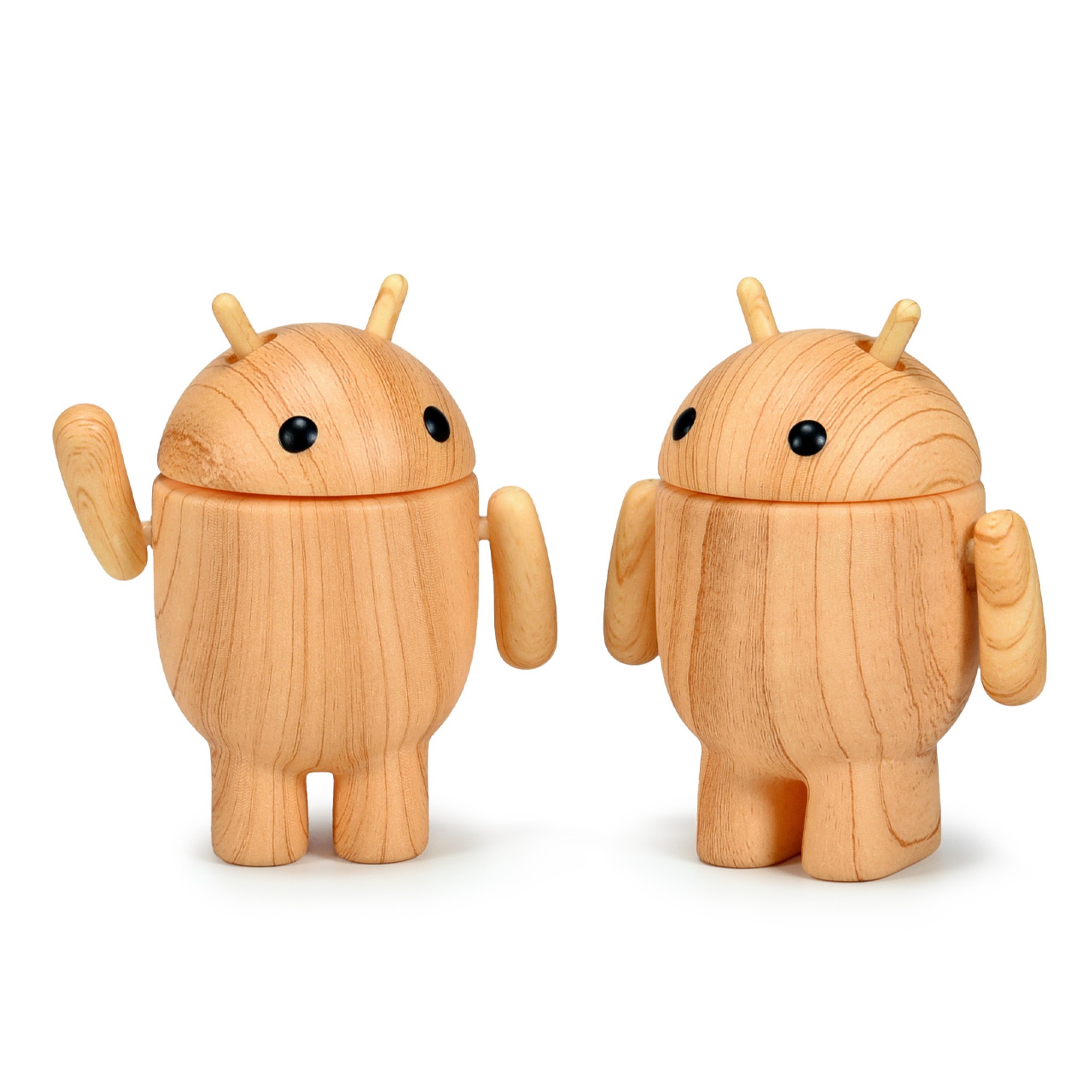 'Pine Pal' is a faux wood Android figure [Gallery]