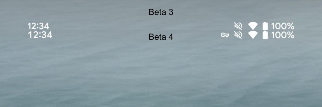 Yes, Android 16 Beta 4 tweaked the Pixel's status bar clock