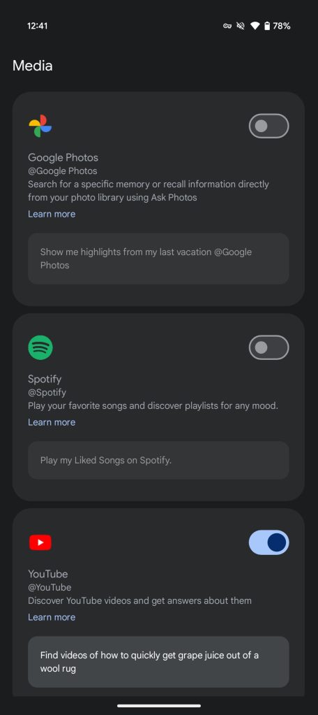 Gemini app rolling out Google Photos integration on Android