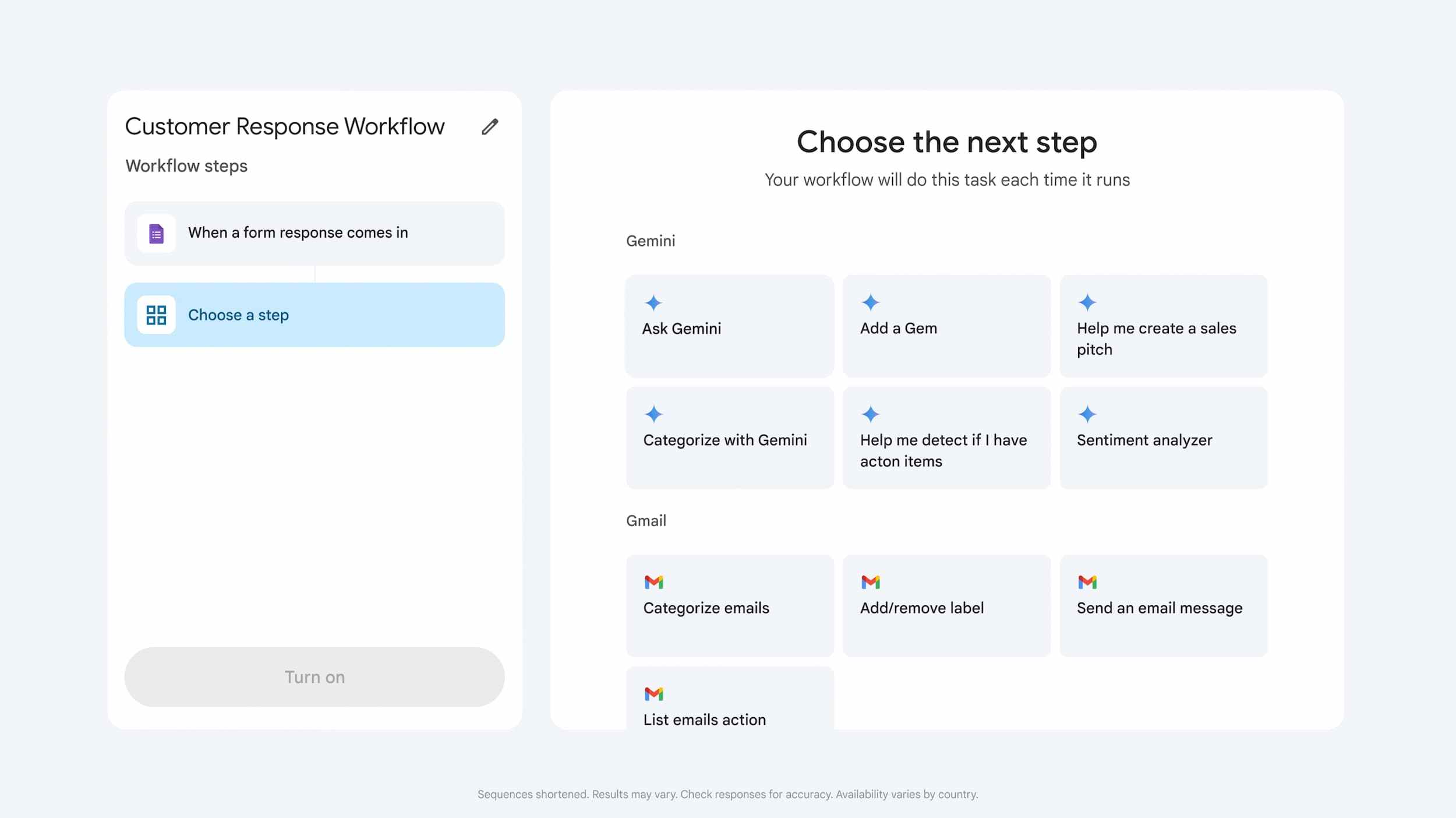 Google unveils Workspace Flows automation with Gemini Gems