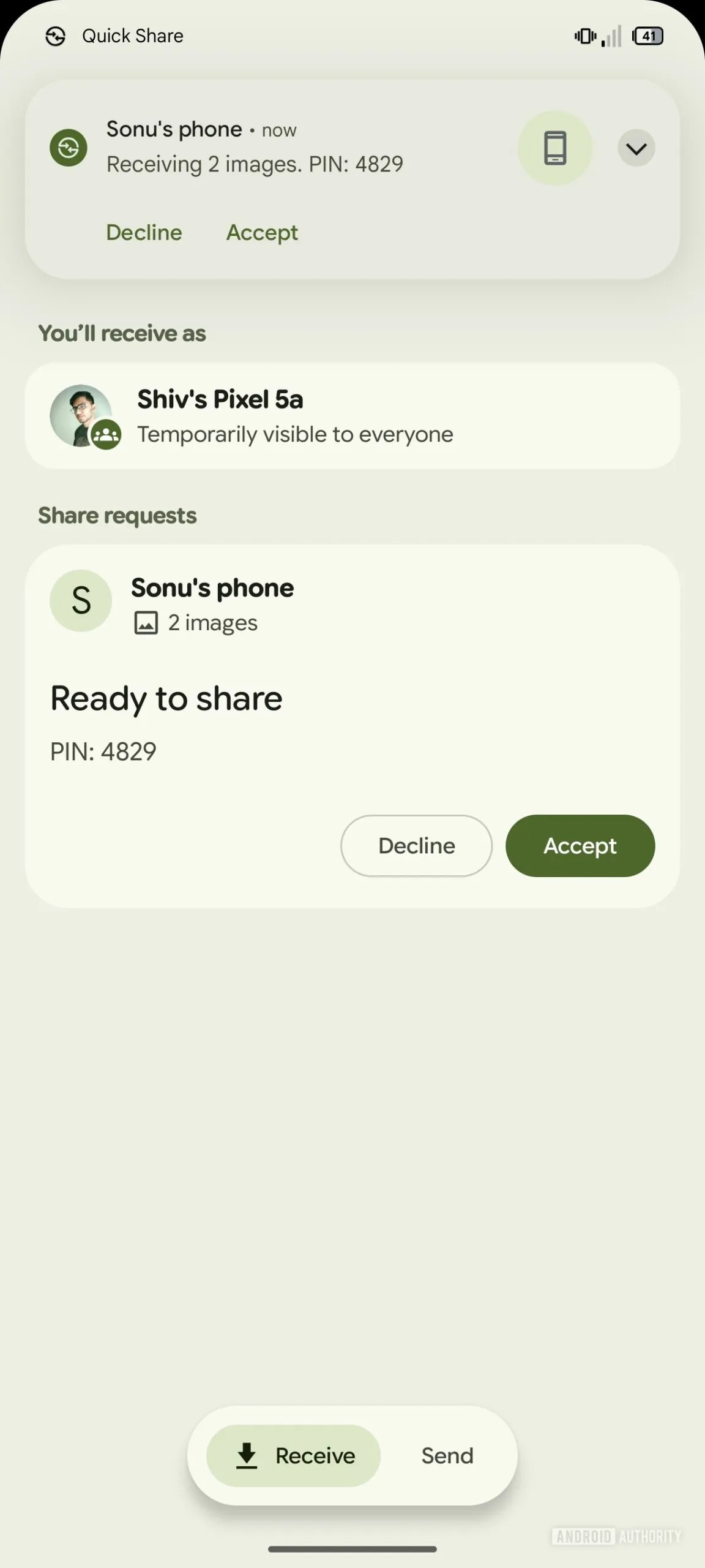 Quick Share for Android preps redesign that looks like a normal app