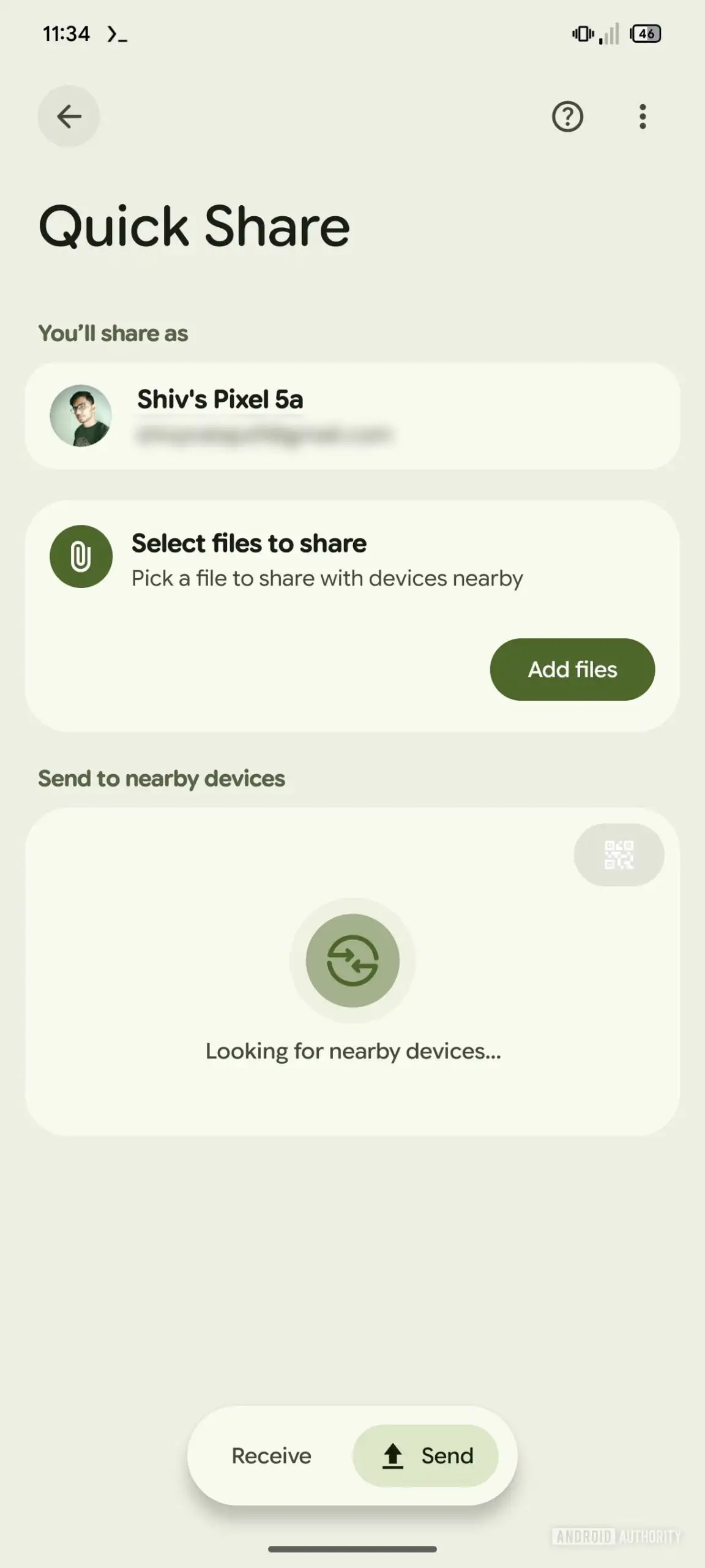 Quick Share for Android preps redesign that looks like a normal app