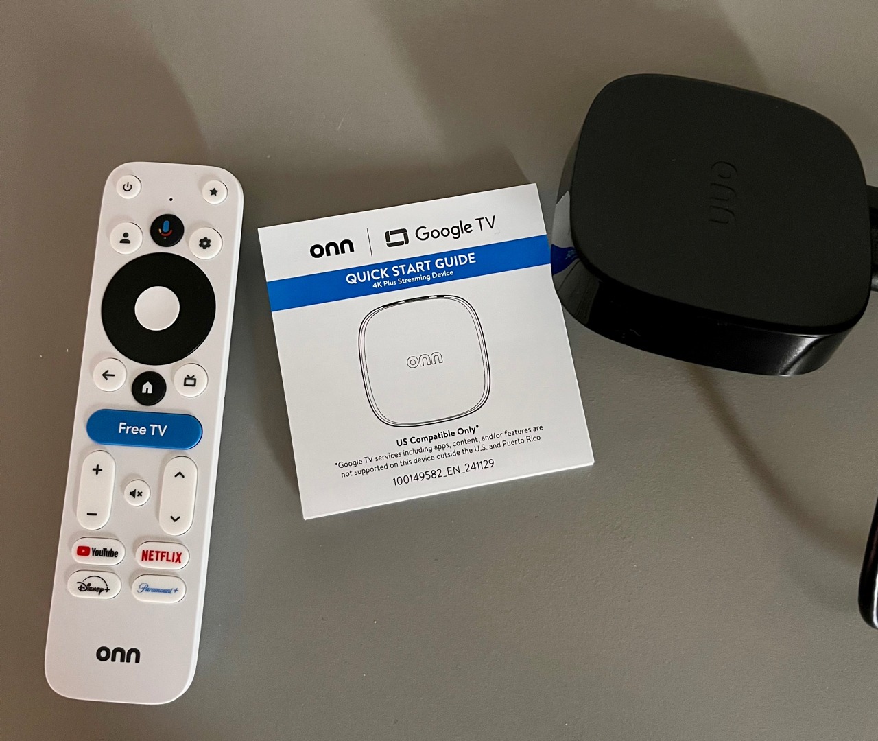 Walmart Onn 4K Plus leaks with Google TV and 16GB storage