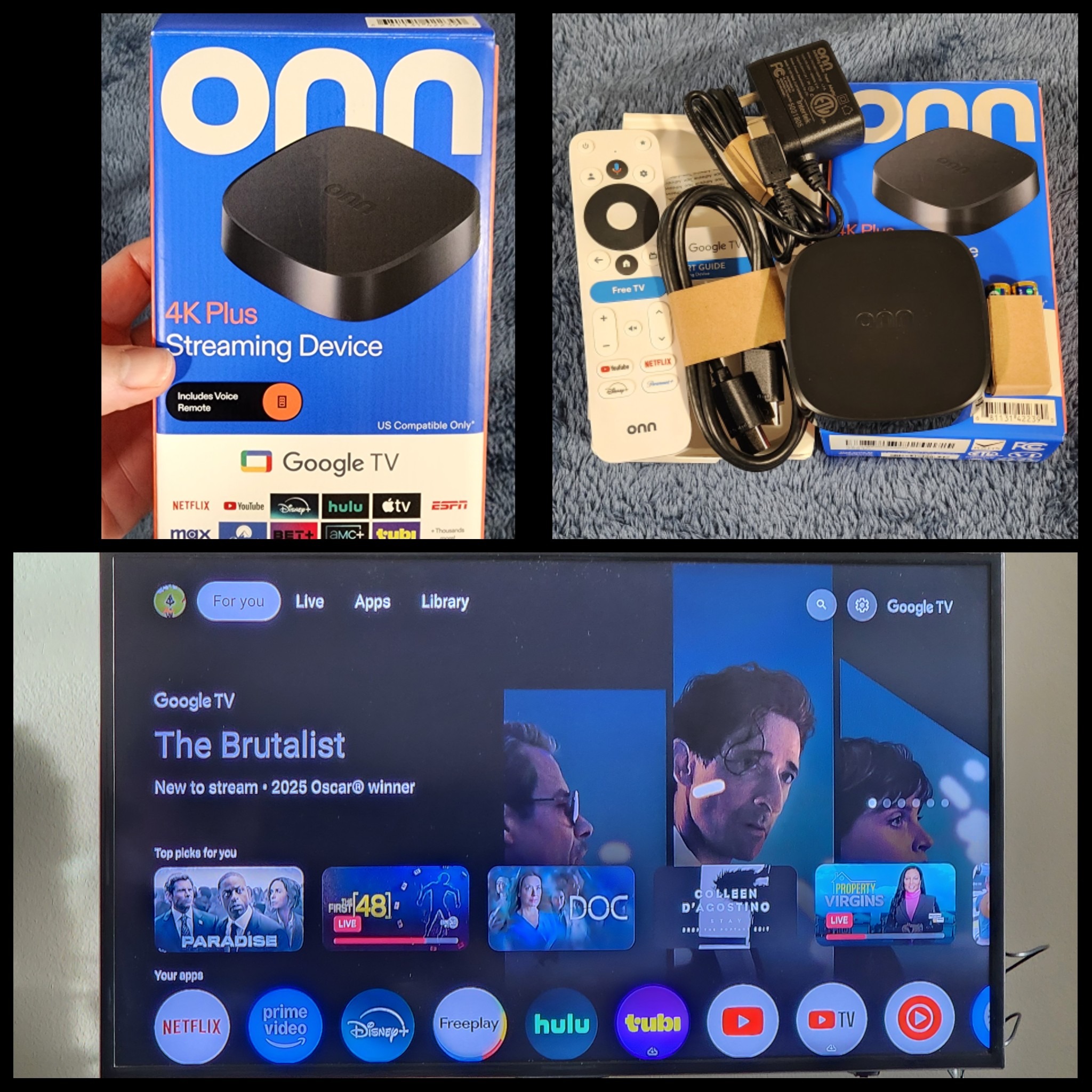 Walmart Onn 4K Plus leaks with Google TV and 16GB storage