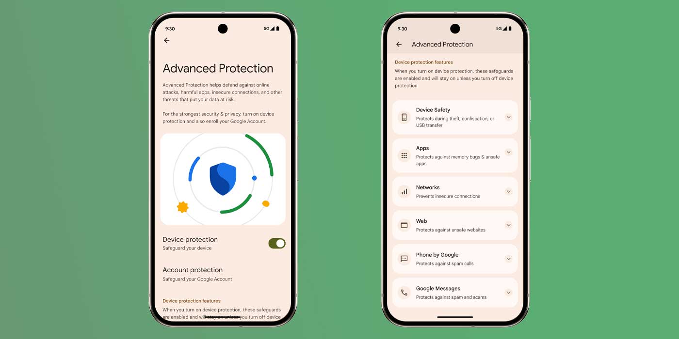 Google's 'Advanced Protection' page offers easier protection