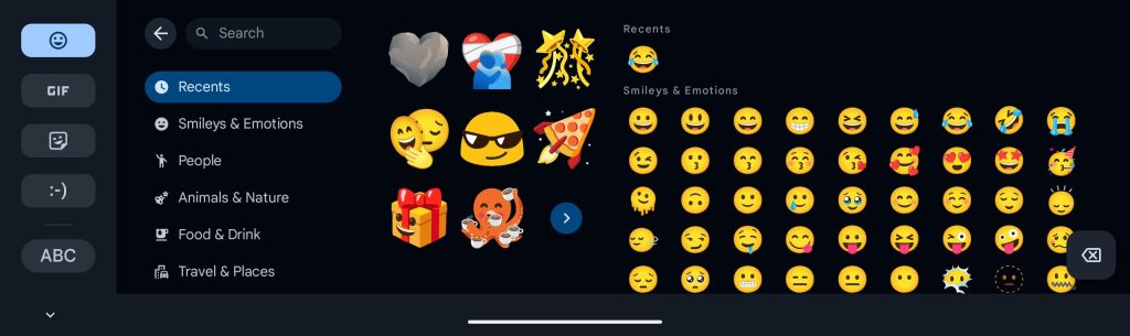 Gboard redesigns emoji, GIF, & sticker UI, removes ‘All’ page