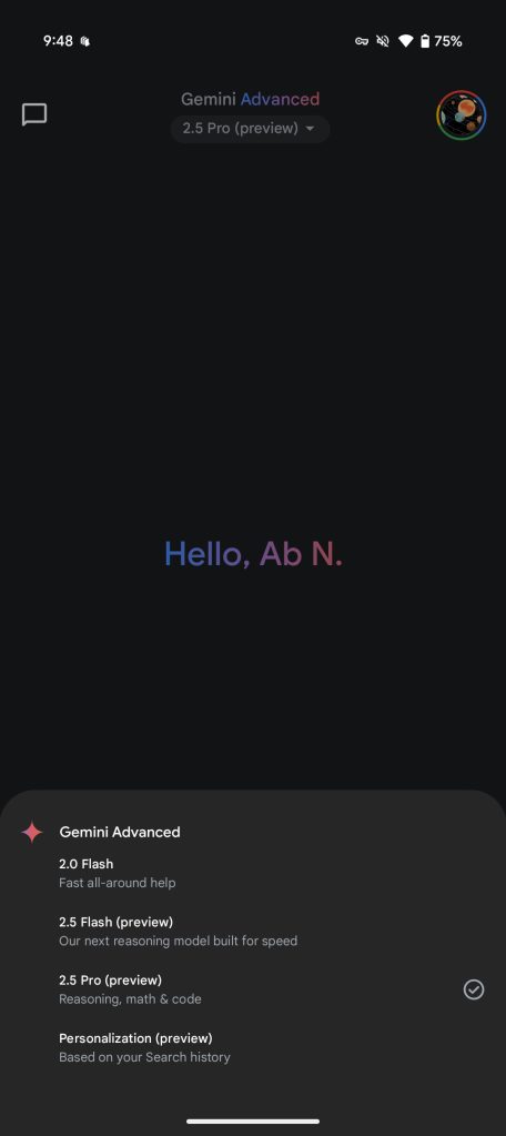 Gemini app rolling out prompt bar redesign on Android, iOS