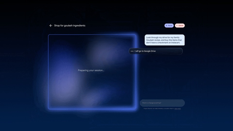 Google bringing Project Mariner browser agents to Gemini app