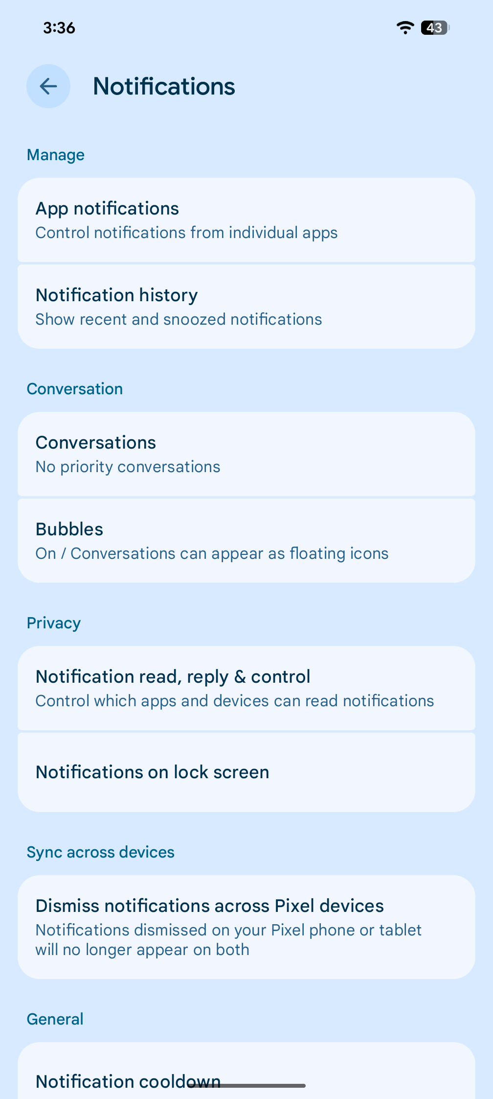 Android 16 QPR1 updates notifications and lock screen layout