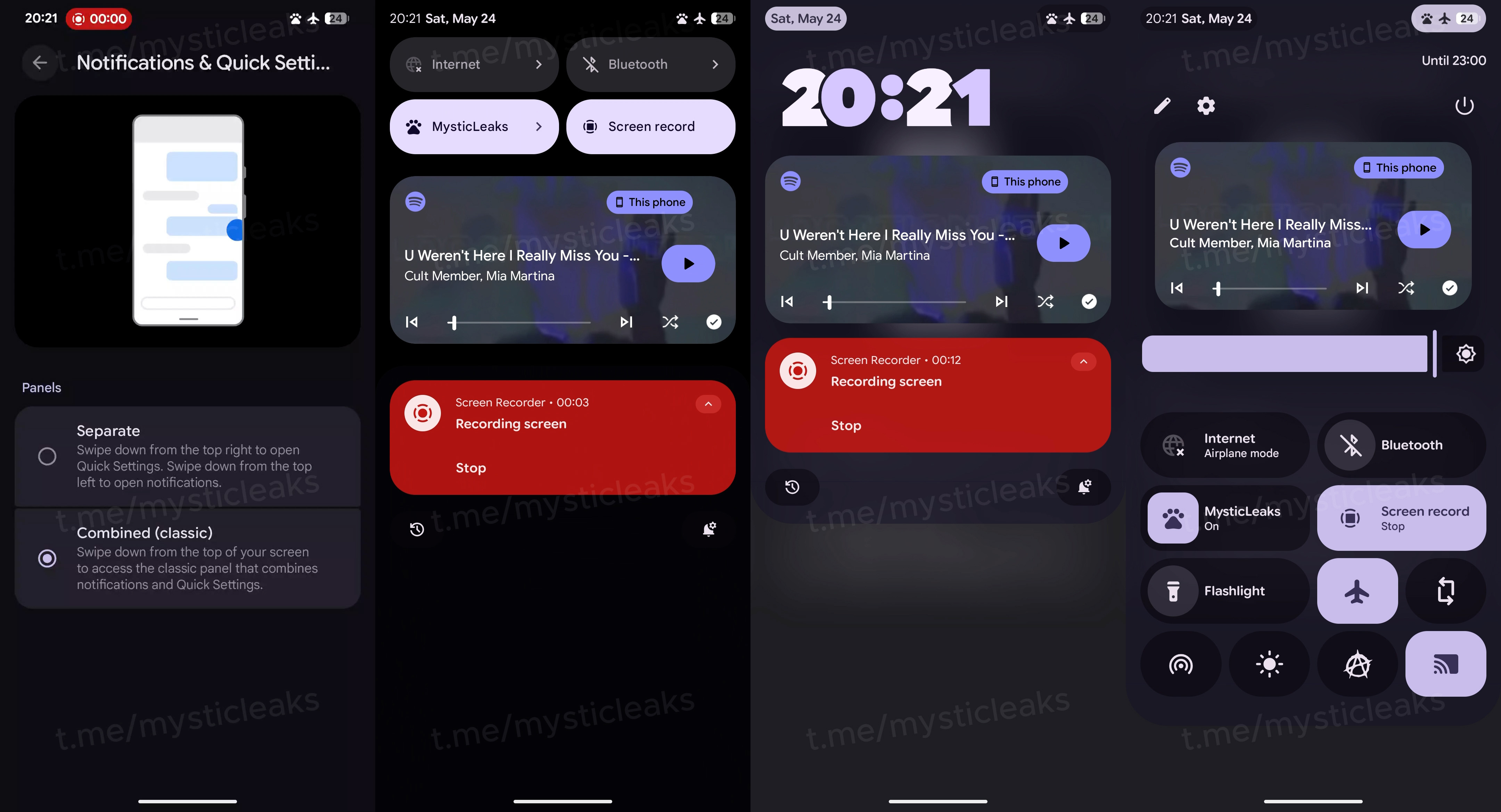 Android 16 will split notifications and Quick Settings, but optionally