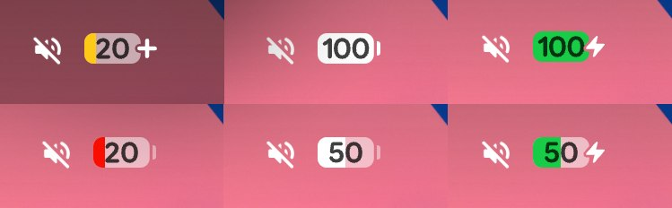 Android 16 battery icon leaks in line with Material 3 Expressive